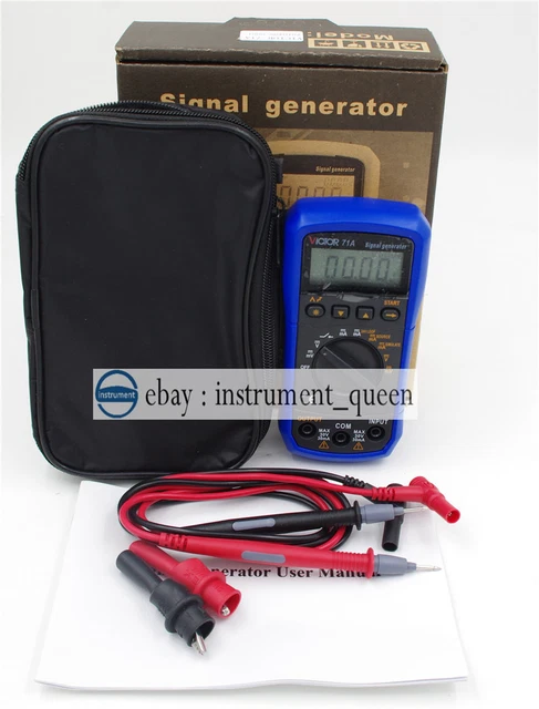 DC VOLTAGE CURRENT Signal Generator Source Simulator Meter 24V Loop ...