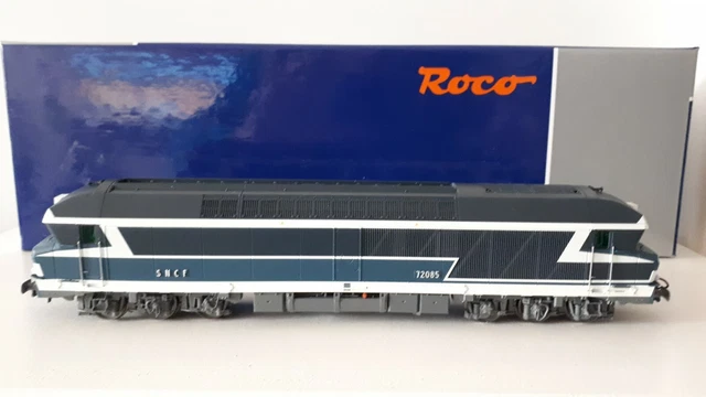 ROCO LOCOMOTIVE 73005 Sncf Cc 72000 Diesel Epoque Iv Ho Dcc Sound Ref ...