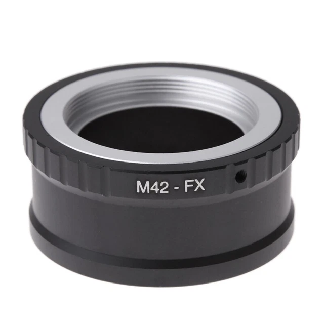 2X(OBJECTIF M42-FX M42 pour Fujifilm X Mount Fuji X-Pro1 X-M1 X-E1 X-E2 ...