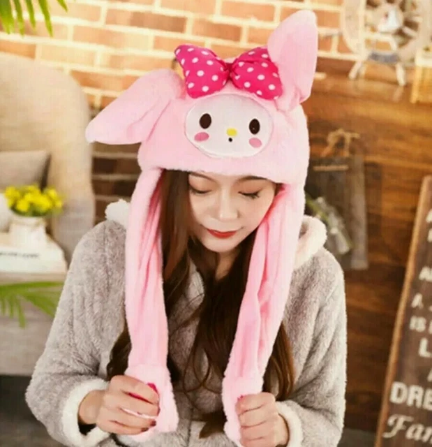 MY MELODY HAT Ear moving Sanrio Japan kuromi hello kitty kawaii UK ...