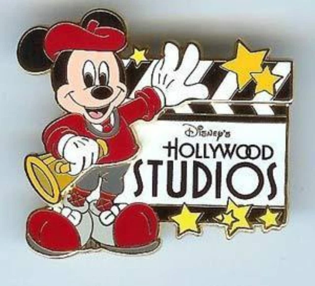 WDW DISNEY'S HOLLYWOOD Studios Director Mickey Clapboard 3D Disney Pin ...