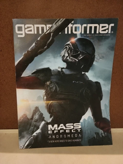 GAME INFORMER MAGAZINE Issue #284: Mass Effect Andromeda DEC 2016 £7.51 ...