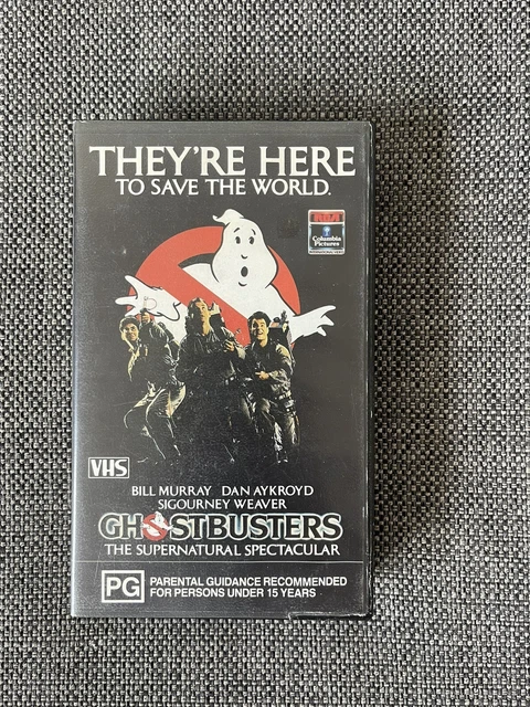 GHOST BUSTERS ORIGINAL VHS 1984 Vintage Rare Free Post(AU) Great ...