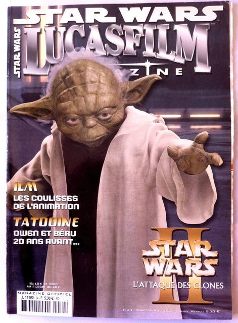 STAR WARS LUCASFILM n°34; Joel Edgerton/ Rick McCallum/ Tatooine/ ILM ...