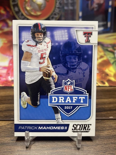 PATRICK MAHOMES II 2017 Panini Score NFL Draft Rookie RC #2 EUR 32,18 ...