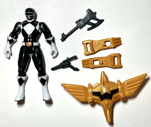 MIGHTY MORPHIN POWER Rangers Black Ranger 3.75” Bandai £9.04 - PicClick UK