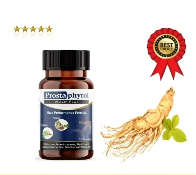 PROSTAPHYTOL VIGOR PLUS Prostate Support Male Performance Potency ...