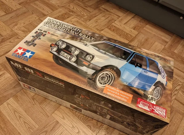 TAMIYA RC 58714 1:10 VW Golf Mk2 GTI 16V Rally MF-01X RC Model 4WD ...