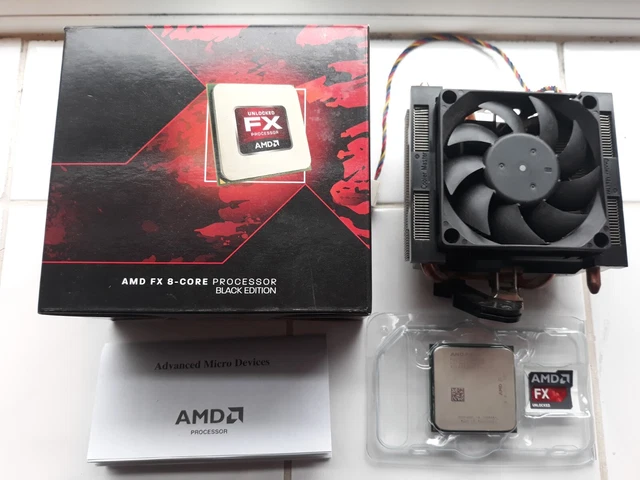 CPU AMD FX8350 8-Core Black Edition & Cooler Socket AM3+ £85.00 ...
