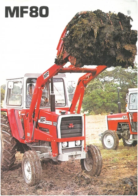MASSEY FERGUSON LOADER MF80 Brochure - MF 80 £4.99 - PicClick UK
