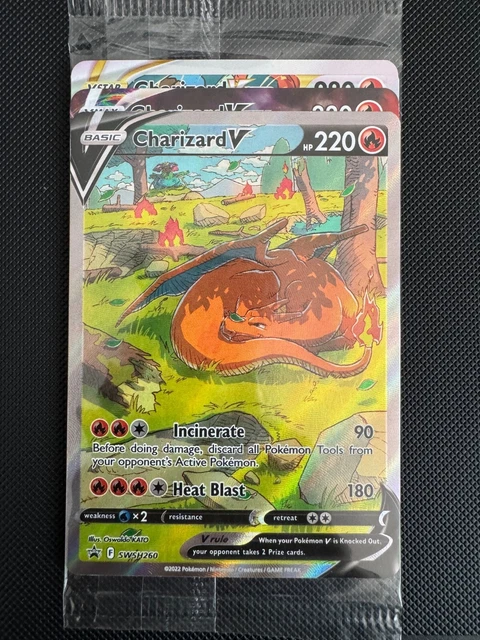 CHARIZARD V SWSH260 VMAX SWSH261 VSTAR SWSH262 UPC Promo Pokemon Card ...