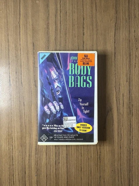 BODY BAGS - Home Cinema Group - VHS - John Carpenter $50.00 - PicClick AU