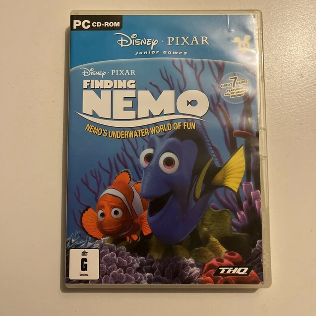 DISNEY PIXAR: FINDING Nemo - Nemo's Underwater World of Fun PC CDROM ...