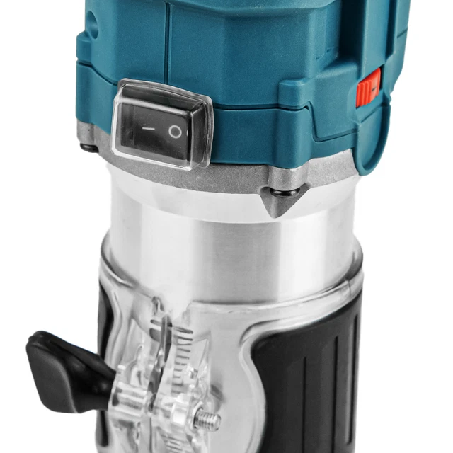 WOOD ROUTER TOOL Set Compact Trim Router 21V Wood Trimmer w/ 6 Variable ...