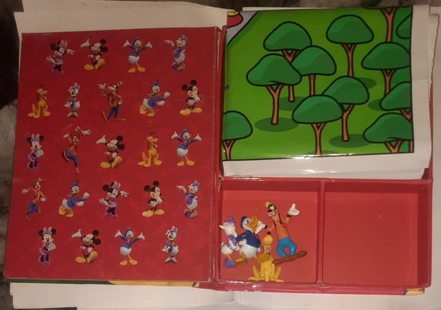 DISNEY JUNIOR MICKEY Mouse Clubhouse My Busy Book (4 Figures And Map) £ ...