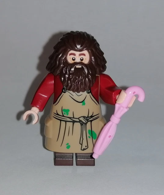 LEGO HARRY POTTER - Rubeus Hagrid - Minifigur Figur Riese Hütte Hermine ...