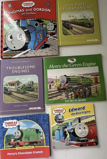 CHILDREN’S THOMAS THE Tank Engine Book Bundle Of 6 Awdry Train Young ...