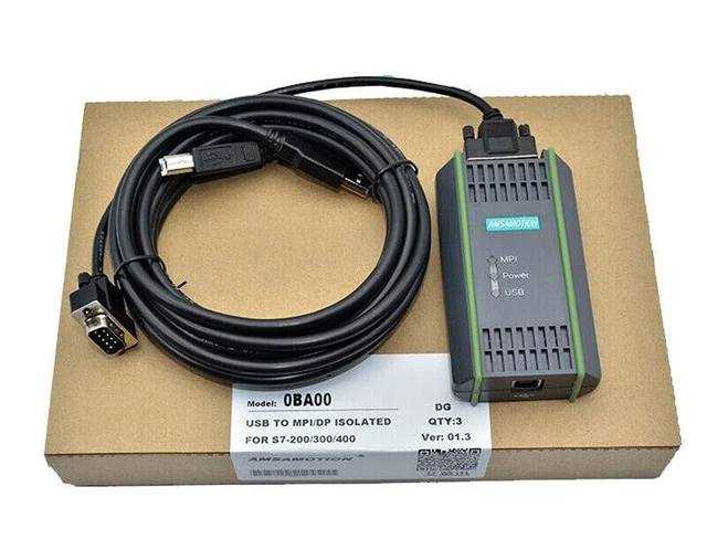 6GK1571-0BA00-0AA0 PC-ADAPTER USB A2 Cable For S7-200 S7-300 GK1571 ...