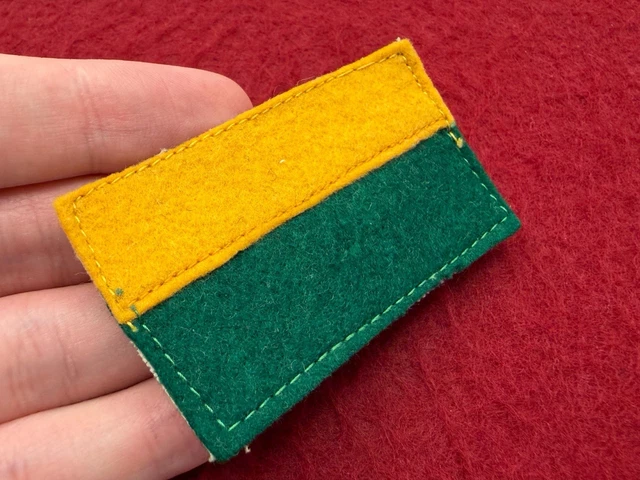 C. WW1 ORIGINAL AIF Australian 2ND BATTALION Army Unit Colour Patch $79 ...