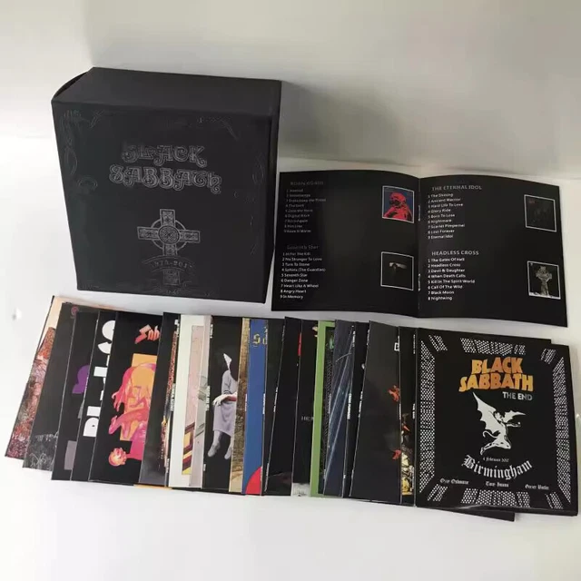 BLACK SABBATH （1970-2017）22 CD+1BD CD Collection Album Heavy Metal ...