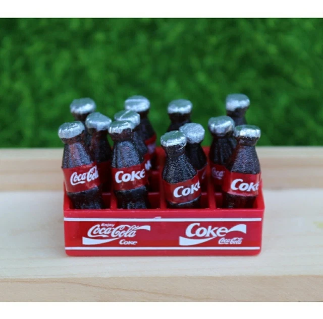 VINTAGE COKE BOTTLES Miniature Coca Cola Small Mini Bottle Collectibles ...