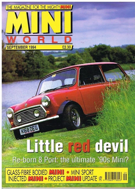 MINI WORLD MAGAZINE (With Restoration & Modification Articles) : Sept ...