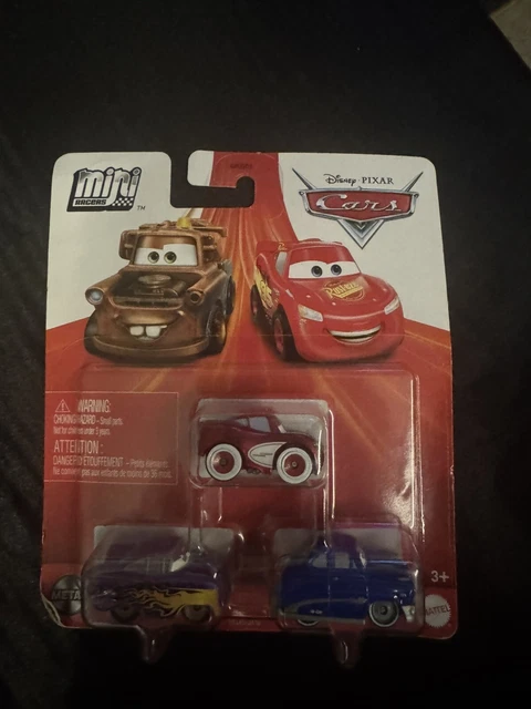 DISNEY CARS MINI racers Crusin lightning McQueen Doc Hudson And Ramone ...