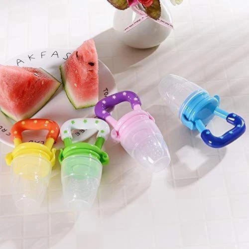 BABY DUMMY FOOD Nibbler Fresh Pacifier Feeder Kids Fruit Feeding ...