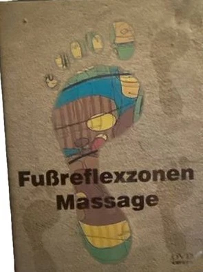 FUSSREFLEXZONEN MASSAGE DVD Fitnessfilm Wellness Entspannung Gesundheit ...