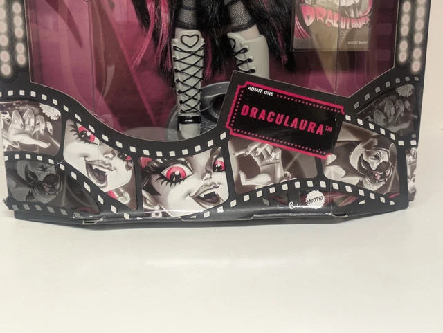 DAMAGED BOX 2025 Mattel Monster High Reel Drama Black & White ...