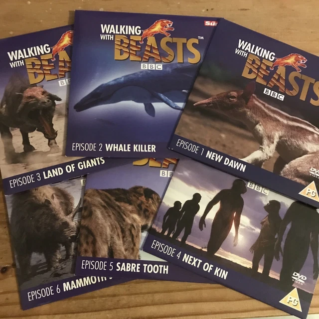 WALKING WITH BEASTS full set of dvds £4.00 - PicClick UK
