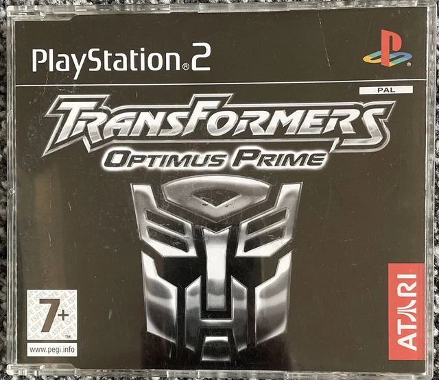 PLAYSTATION 2 PS2 Game - Transformers Optimus Prime Atari RARE DEMO ...