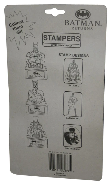 BATMAN RETURNS NOTEWORTHY (1991) Sello Con Tampón de Tinta EUR 18,61 ...