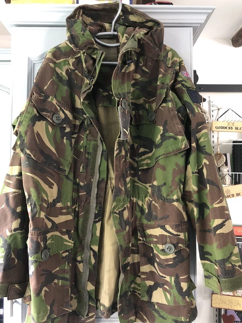 BRITISH ARMY SURPLUS Issue Woodland Dpm Camo S95 Windproof Smock Wired ...