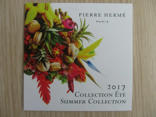 RARE DEPLIANT CATALOGUE Pierre Herme Collection Ete Summer Collection ...