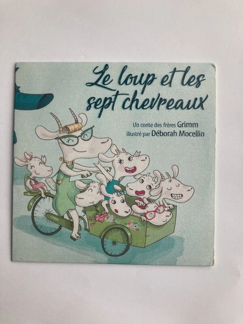 CD LE LOUP ET LES SEPT CHEVREAUX GRIMM LES SIX SERVITEURS 2 titres tres ...