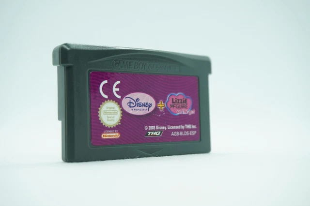 DISNEY PRINCESAS LIZZIE MCGuire Nintendo Gameboy Advance GBA Game Boy ...