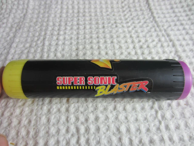 VINTAGE MIGHTY MORPHIN Power Rangers Super Sonic Blaster toy working ...