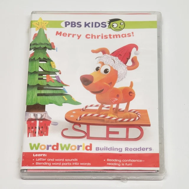 PBS KIDS MERRY Christmas! Word World Building Readers DVD NEW 2015 $15. ...