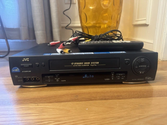 JVC BLACK HR-DD750U Professional VHS Video Cassette Recorder AV ...