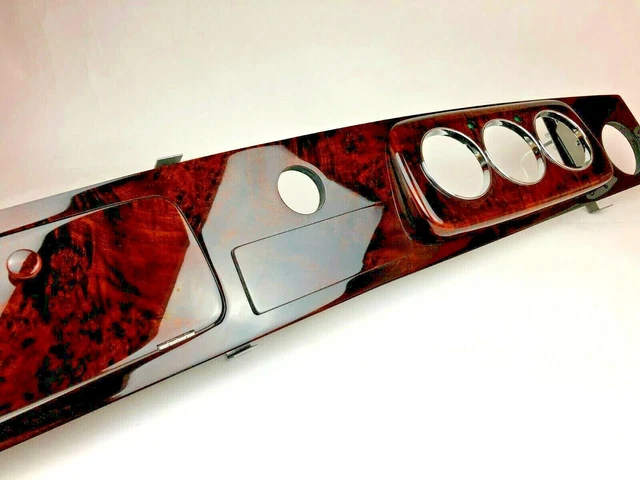 DASHBOARD FOR AUSTIN Rover Mini , Burl Walnut Classic Dash , RHD 3+1 ...