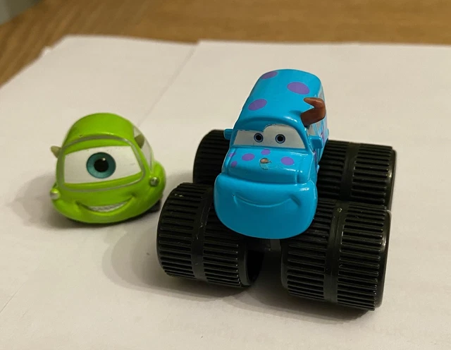 DISNEY PIXAR CARS Mike Wazowski e James P Sullivan Sulley Set ...