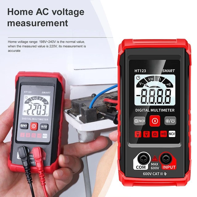ELECTRICIAN'S MULTIMETER 2024 HT Automatic Digital Auto Ranging ...