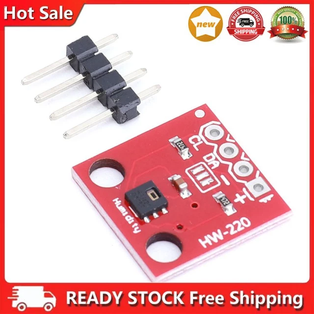 TEMPERATURE HUMIDITY SENSOR HTU21D I2C Sensor Board GY-213V-HTU21D for Arduino U £5.28 - PicClick UK