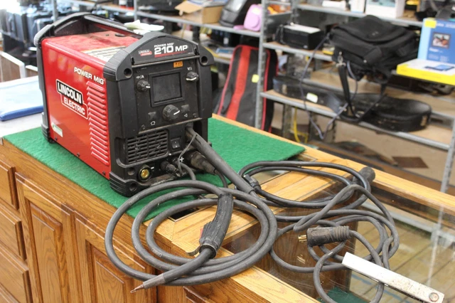 LINCOLN ELECTRIC POWER MIG 210 MP Multi-Process Welder $799.95 - PicClick