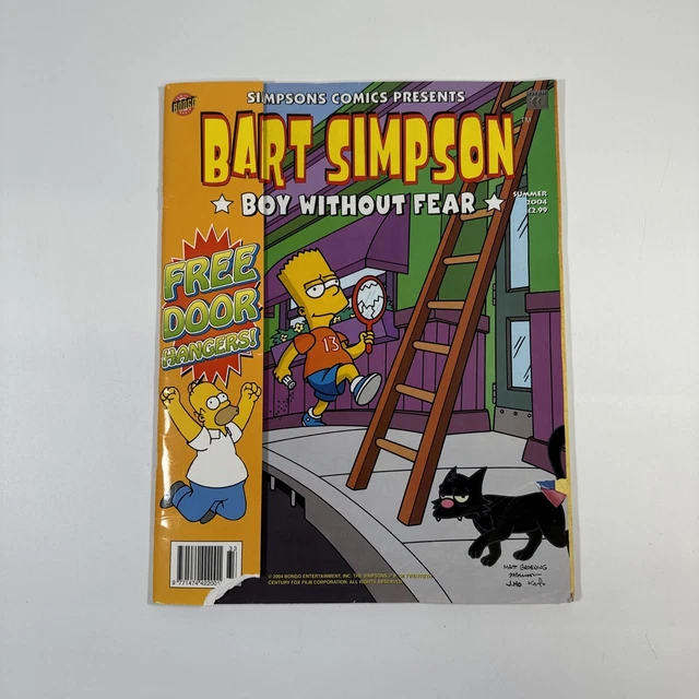 SIMPSONS COMICS PRESENTS Bart Simpson - Boy Without Fear - Summer 2004 ...