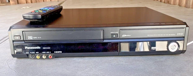 PANASONIC DMR-EZ48V DVD & VHS Recorder *Copy VHS to DVD* + Original ...