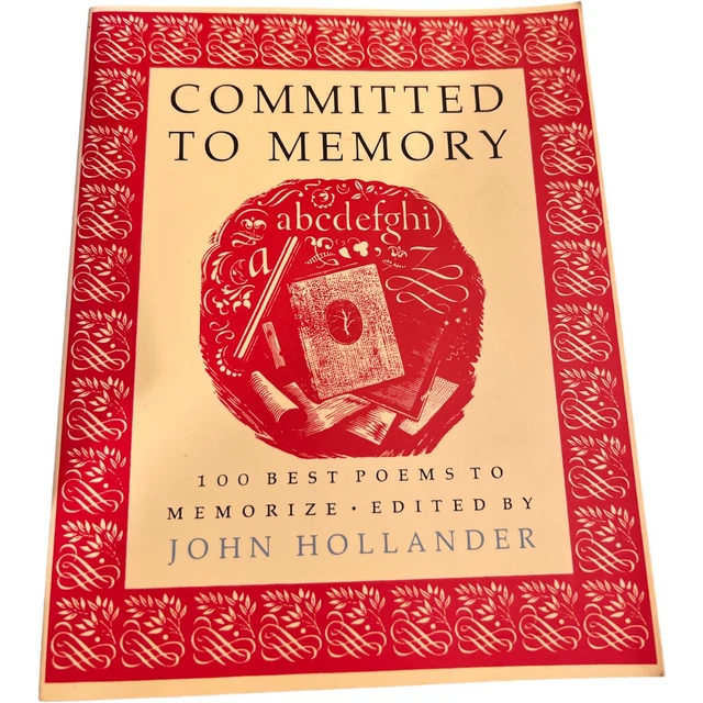 COMMITTED TO MEMORY 100 Best Poems To Memorize John Hollander 10 80 committed-to-memory-100-best-poems-to-memorize-john-hollander-10-80