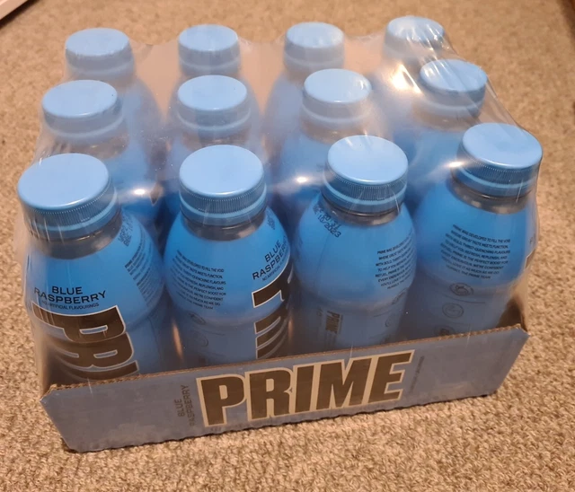 PRIME HYDRATION ENERGY Drink | Blue Raspberry 12 Pack | Logan Paul and ...