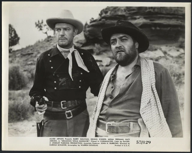 DRAGOON WELLS MASSACRE ’57 DENNIS O’KEEFE SEBASTIAN CABOT WESTERN £17. ...